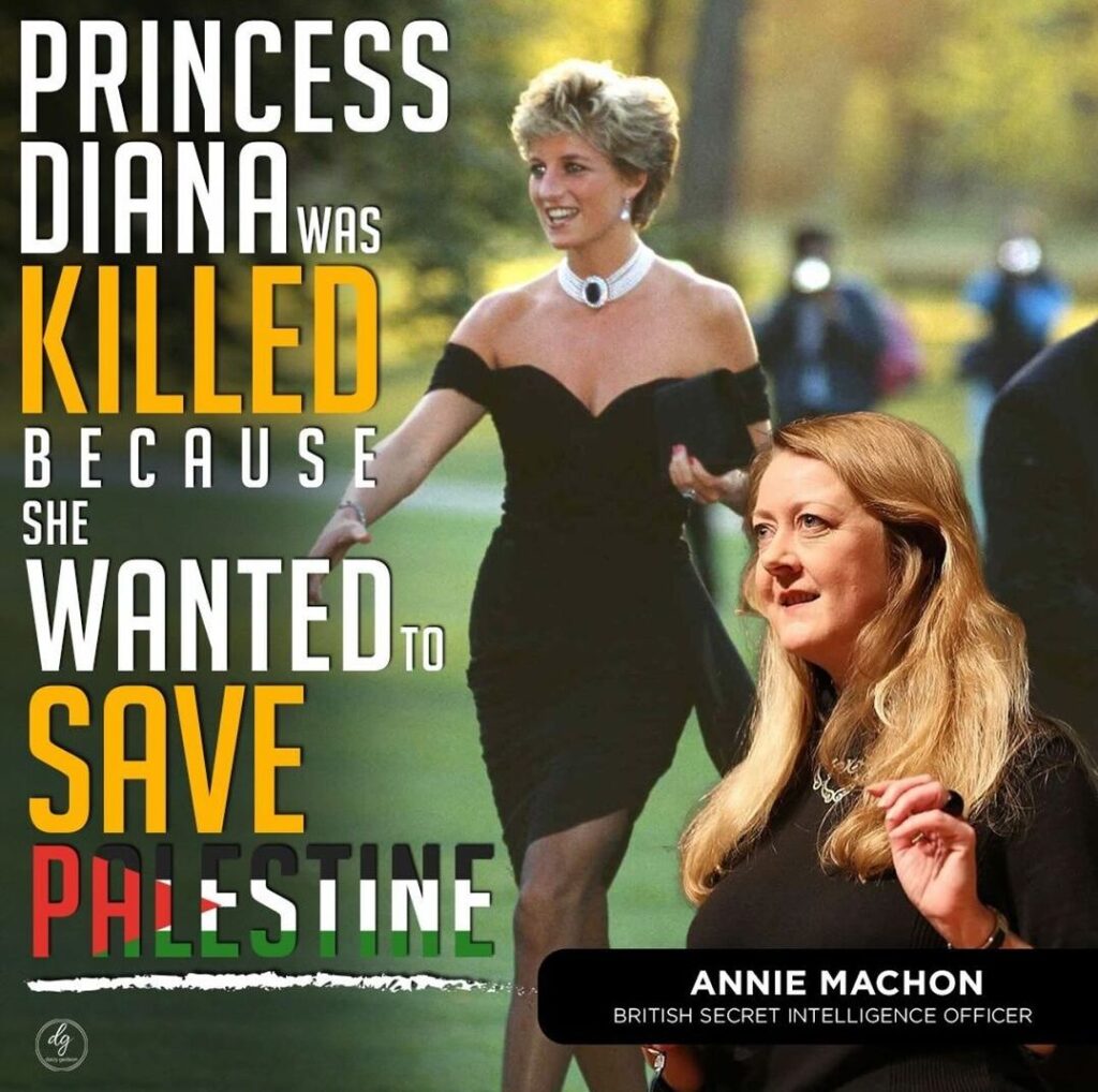 Israel - Hamas War Updates - PRINCESS DIANA WAS KILLED BECAUSE SHE ...