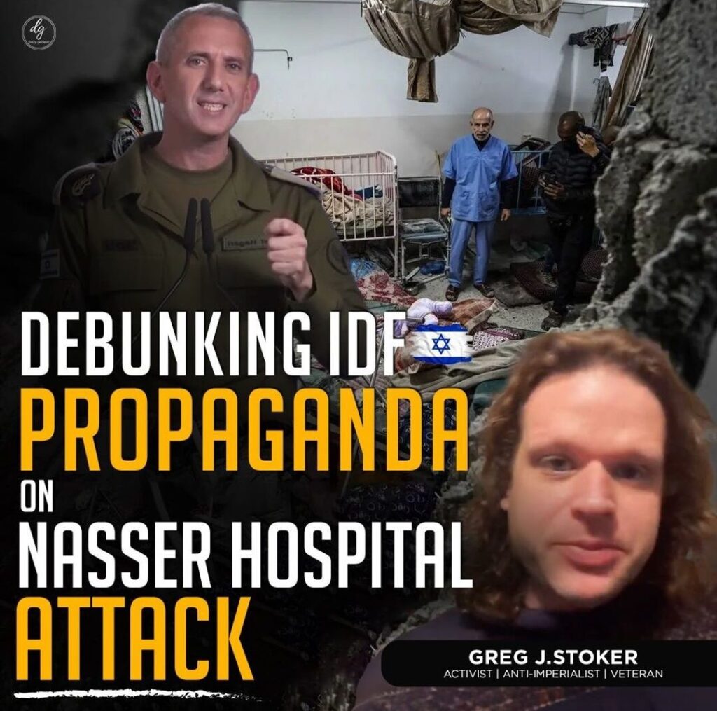 Israel - Hamas War Updates - DEBUNKING IDF PROPAGANDA ON NASSER ...