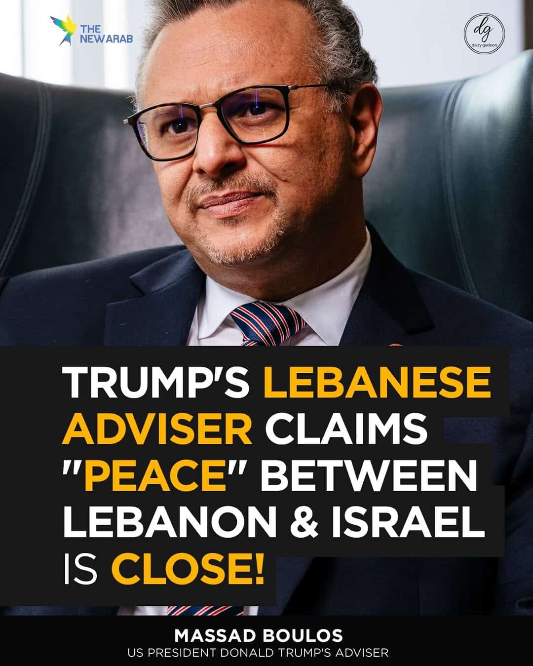 Israel - Hamas War Updates - Trump’s Adviser Massad Boulos: 'Peace ...