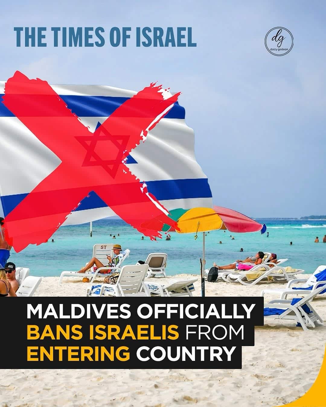 Israel - Hamas War Updates - Maldives Bans Israelis From Entering ...